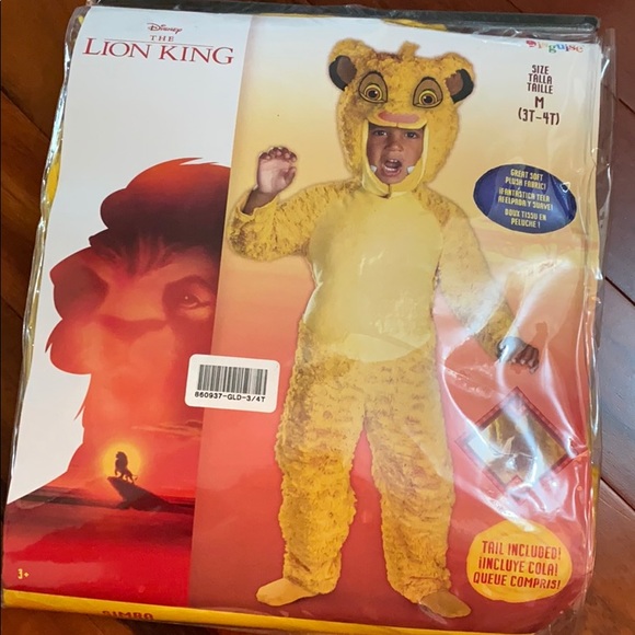 Disguise | Costumes | Deluxe Lion King Simba Disney Halloween Costume ...